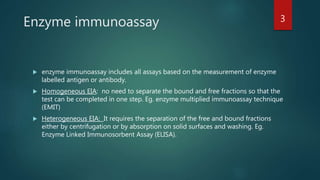 Immunoassay and its appication | PPTX