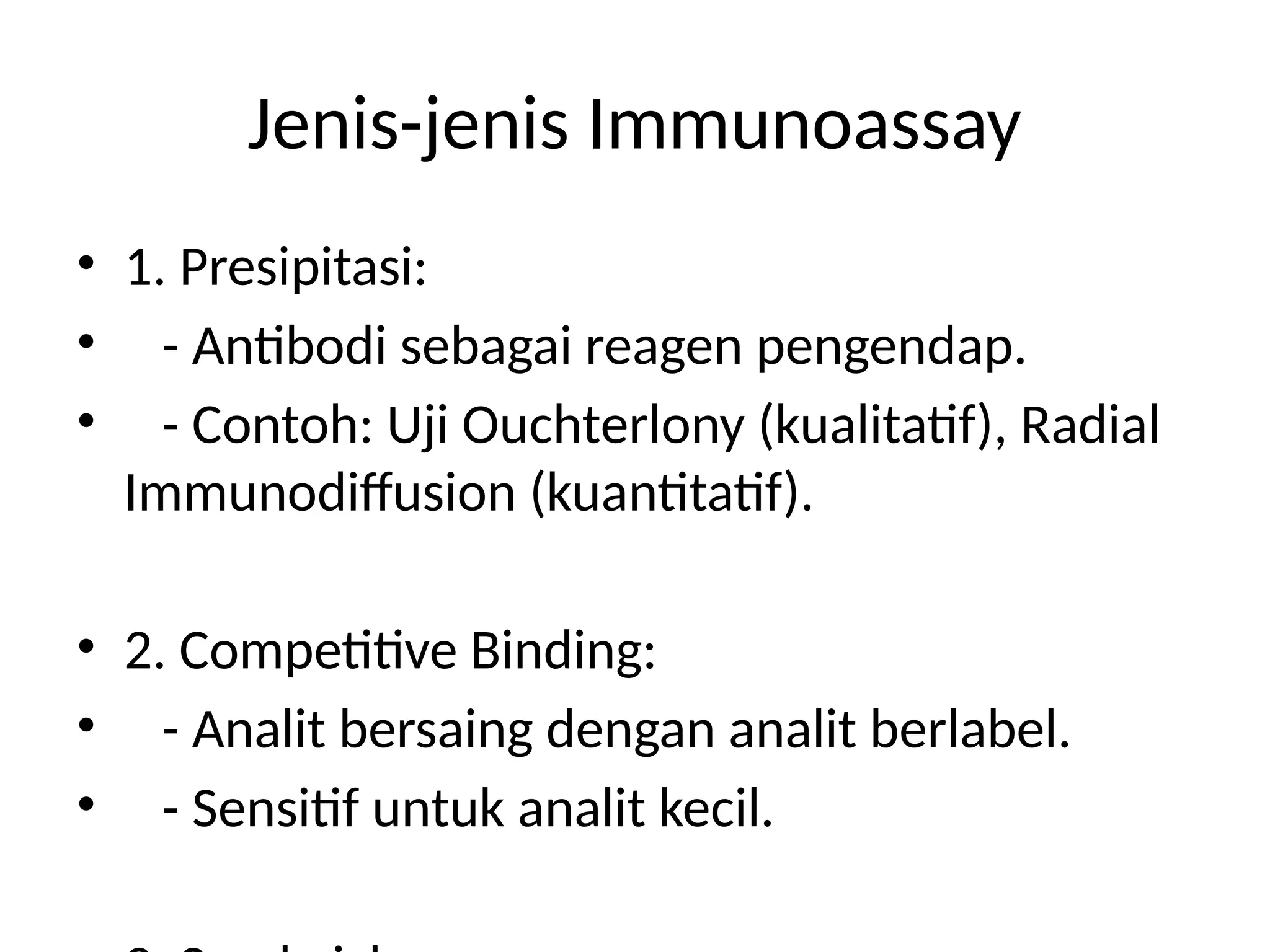 immunoassay, imun dan imunologi, ppt, kesehatan | PPTX