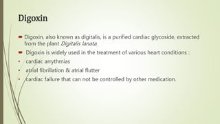 Immunoassay of digoxin | PPTX