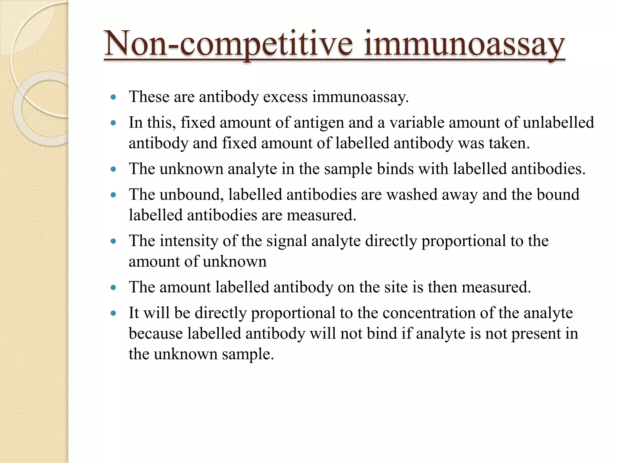 Immunoassay of digoxin | PPTX