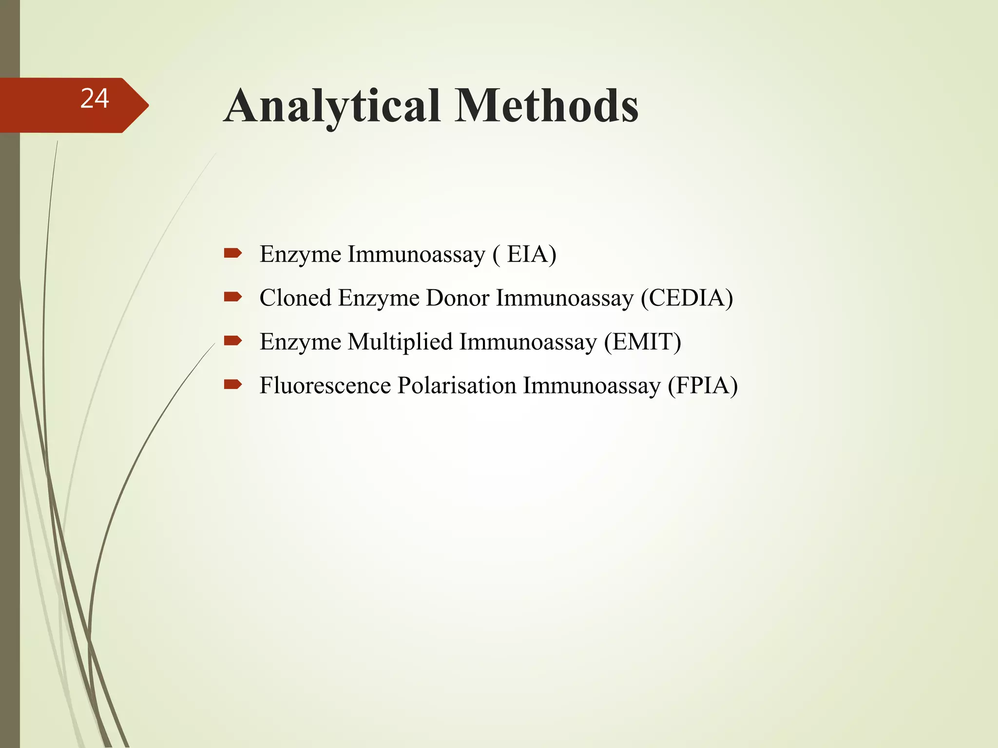 Immunoassay of digoxin | PPTX