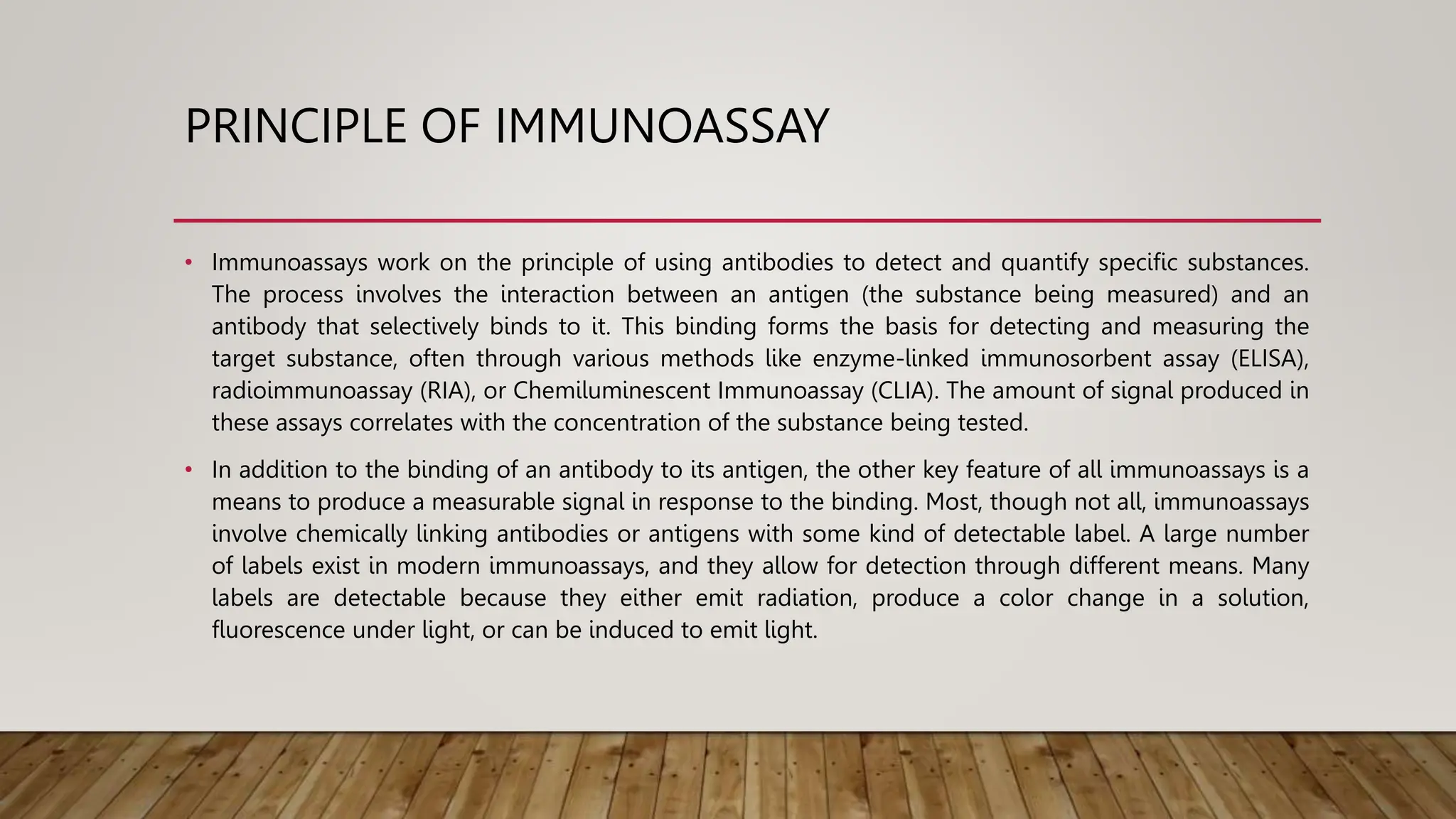 Theoretical Basis and Optimization of Immunoassay .pptx