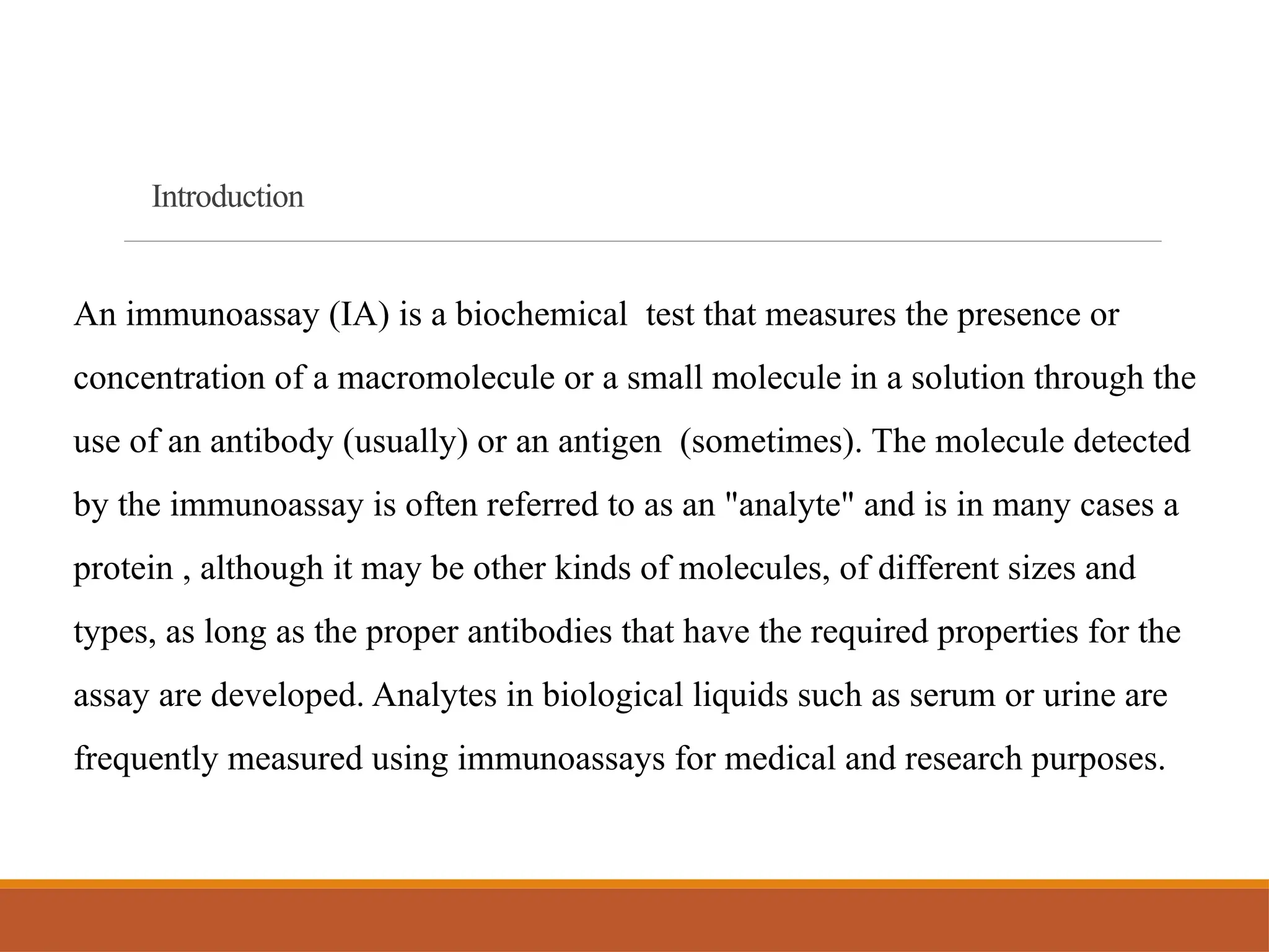 Immunoassay method and there application.pptx