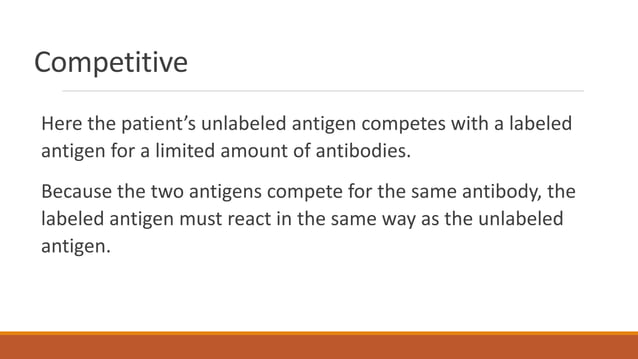 Immunoassay principles - Gideon Etowa | PPTX | Chemistry | Science