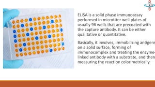 Immunoassay principles - Gideon Etowa | PPTX | Chemistry | Science