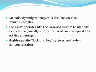 Immunoassays | PPTX
