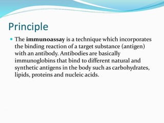 Immunoassays | PPTX