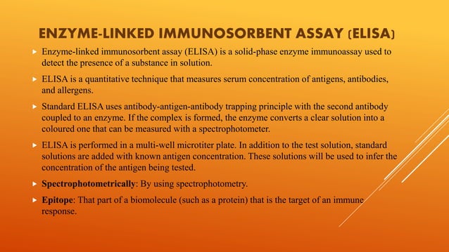 Immunoassays - ELISA | PPT