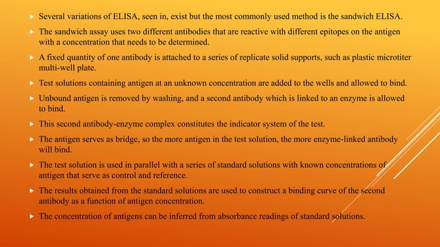 Immunoassays - ELISA | PPT