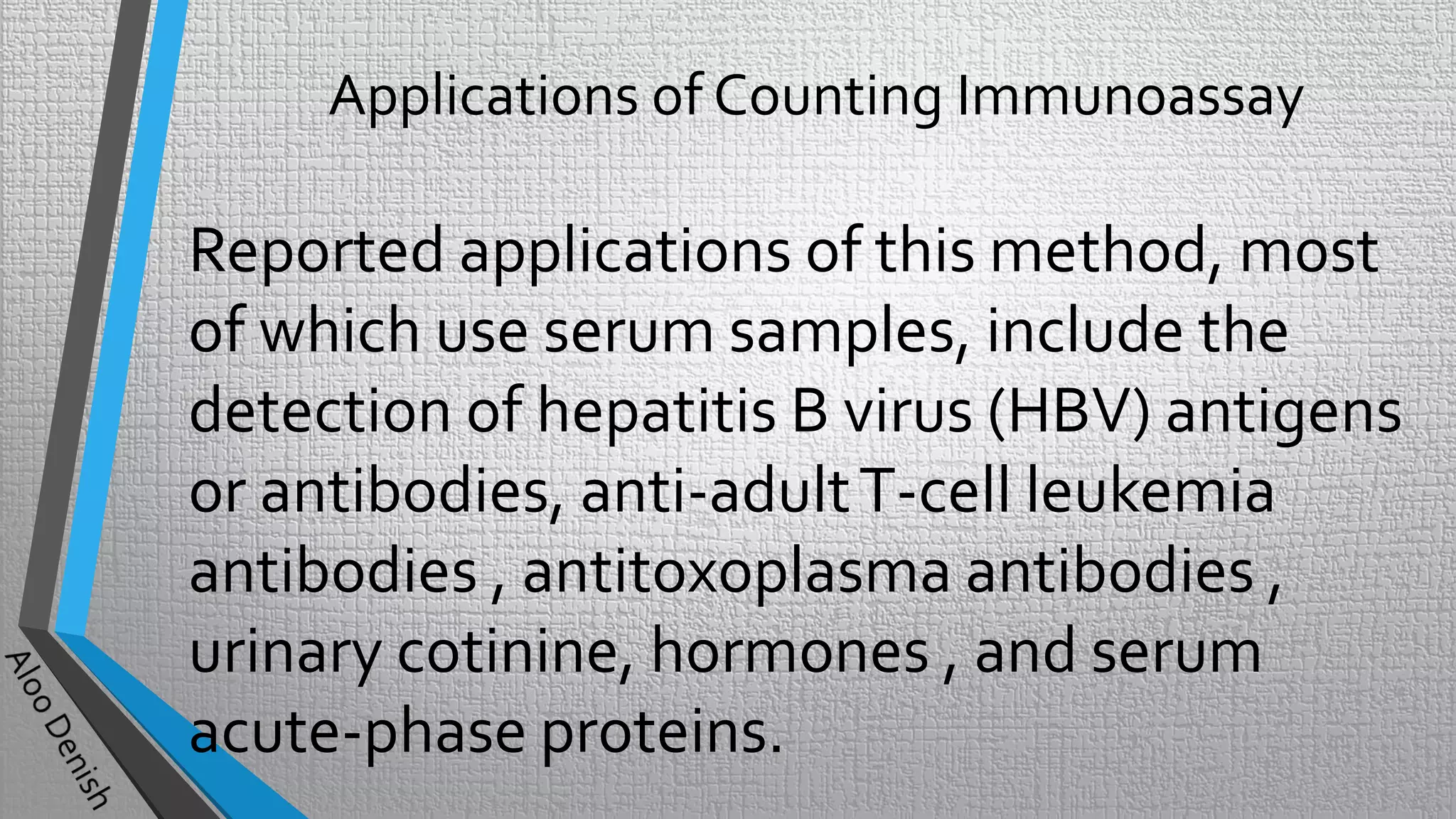Immunoassays powerpoint presentaion | PDF