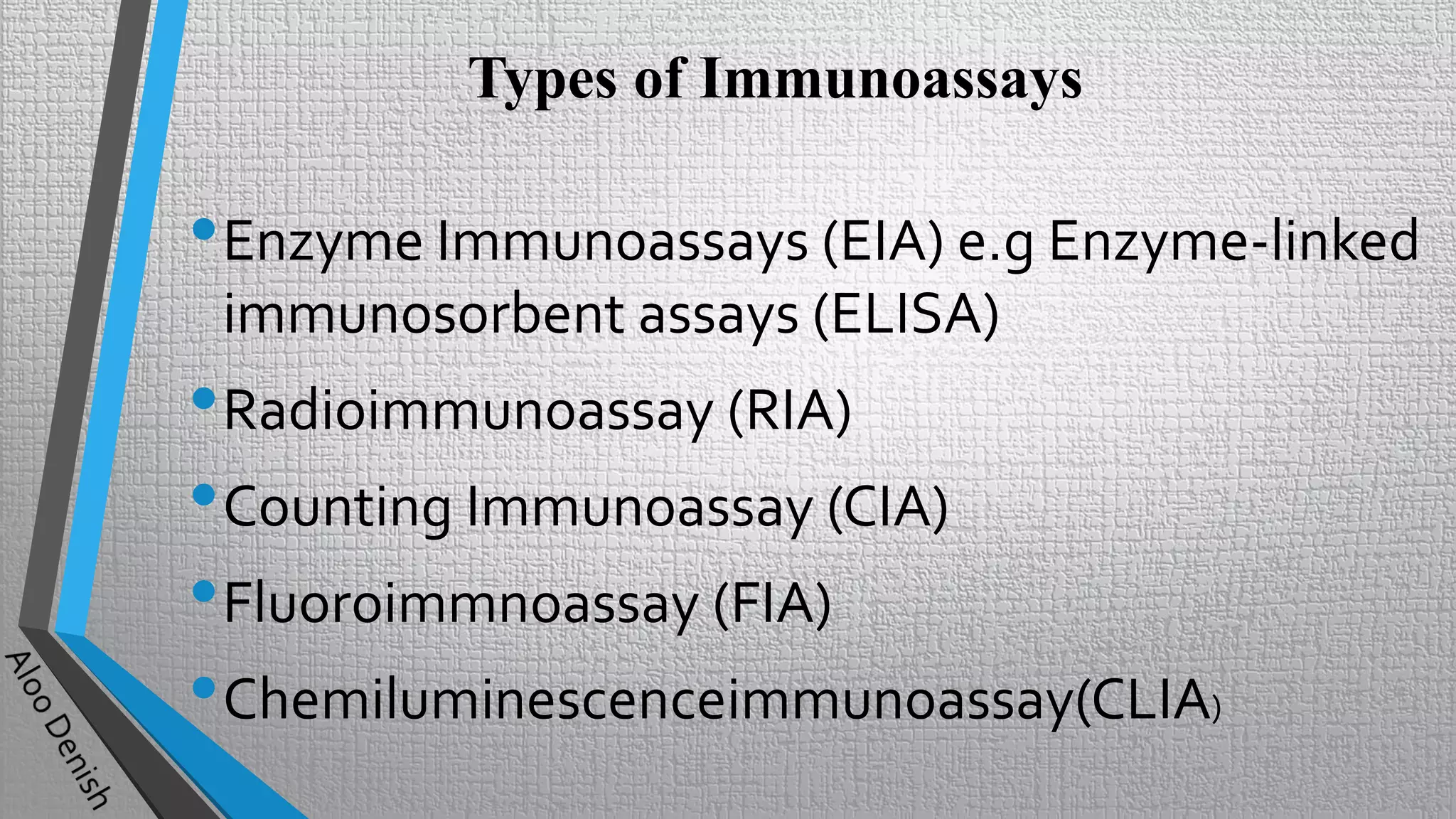 Immunoassays powerpoint presentaion | PDF