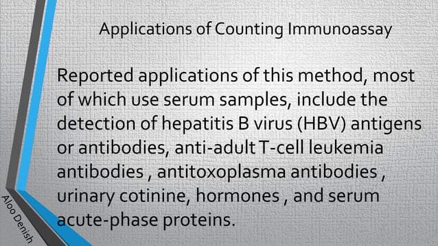 Immunoassays powerpoint presentaion | PDF | Chemistry | Science