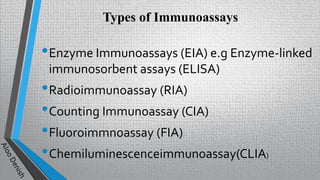Immunoassays powerpoint presentaion | PDF