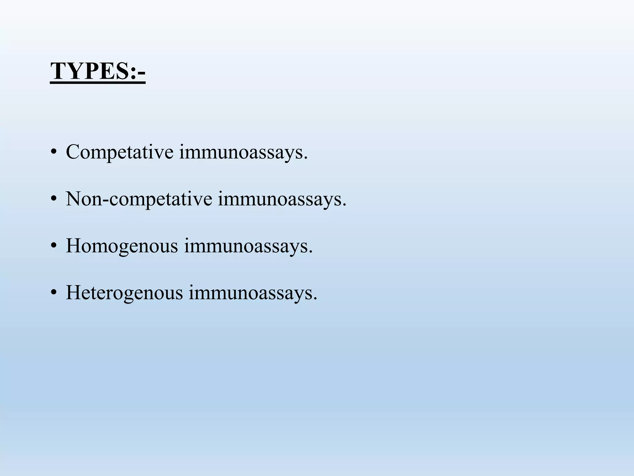 Immunoassay systems | PPTX