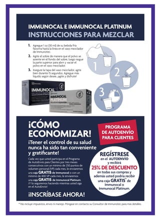 EL IMMUNOCAL CLASICO Y EL PLATINO | PDF