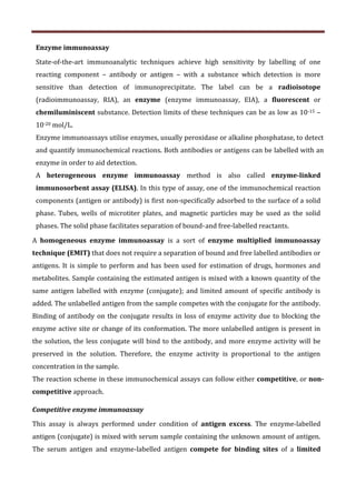 Immunochemical techniques] | PDF