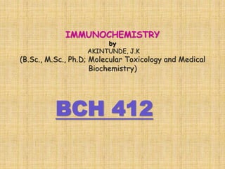 IMMUNOCHEMISTRY.pptx power point presentation | PPT