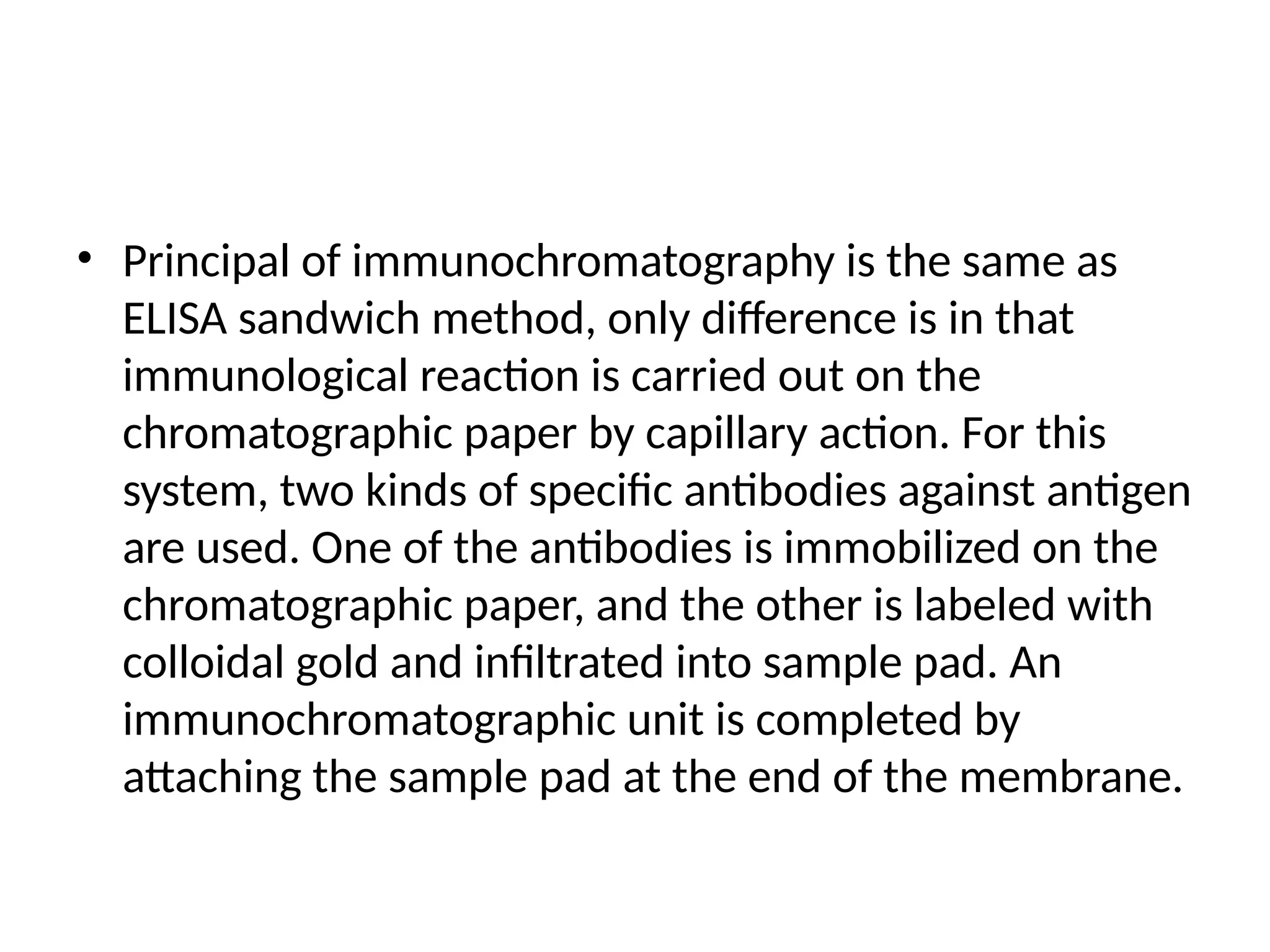 principle of immunochromatography and dipstick strip test.pptx
