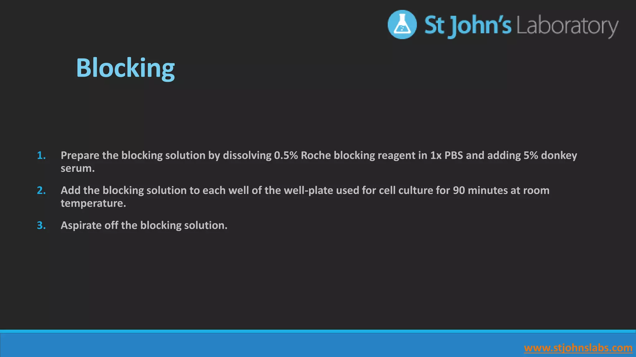 Immunocytochemistry Protocol | PPTX