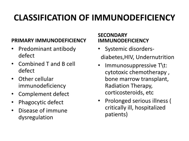 approach to primary Immunodeficiency in children | PPTX | Infectious ...