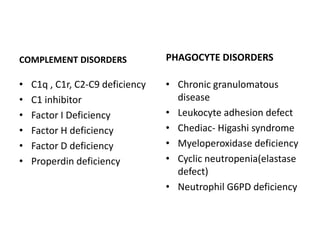 approach to primary Immunodeficiency in children | PPTX