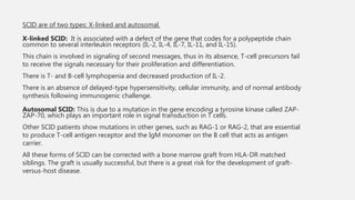 Immunodeficiency - SCID & LAD | PPTX