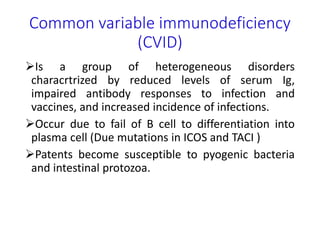 Immunodeficiency | PPTX