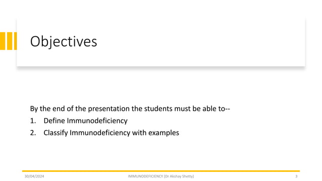 Immunodeficiency its classification .pptx | Blood Disorders | Diseases ...