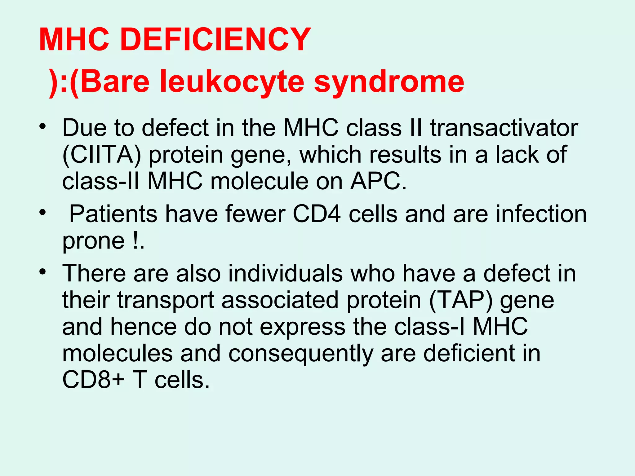 Immunodeficiency (1) | PPT