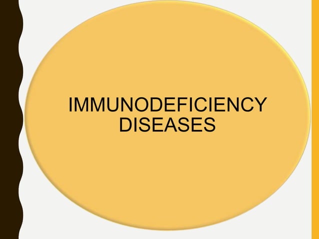 Immuno deficiency diseases- primary and secondary | PPTX | Blood ...
