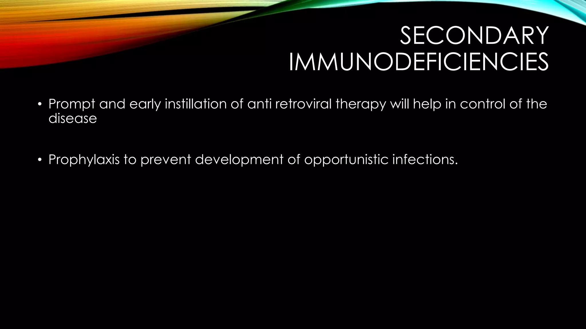 Immuno deficiency disorders | PPTX