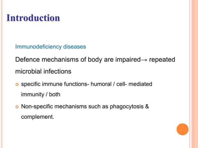 Immunodeficiency_DISORDERS.pptx......... | PPT
