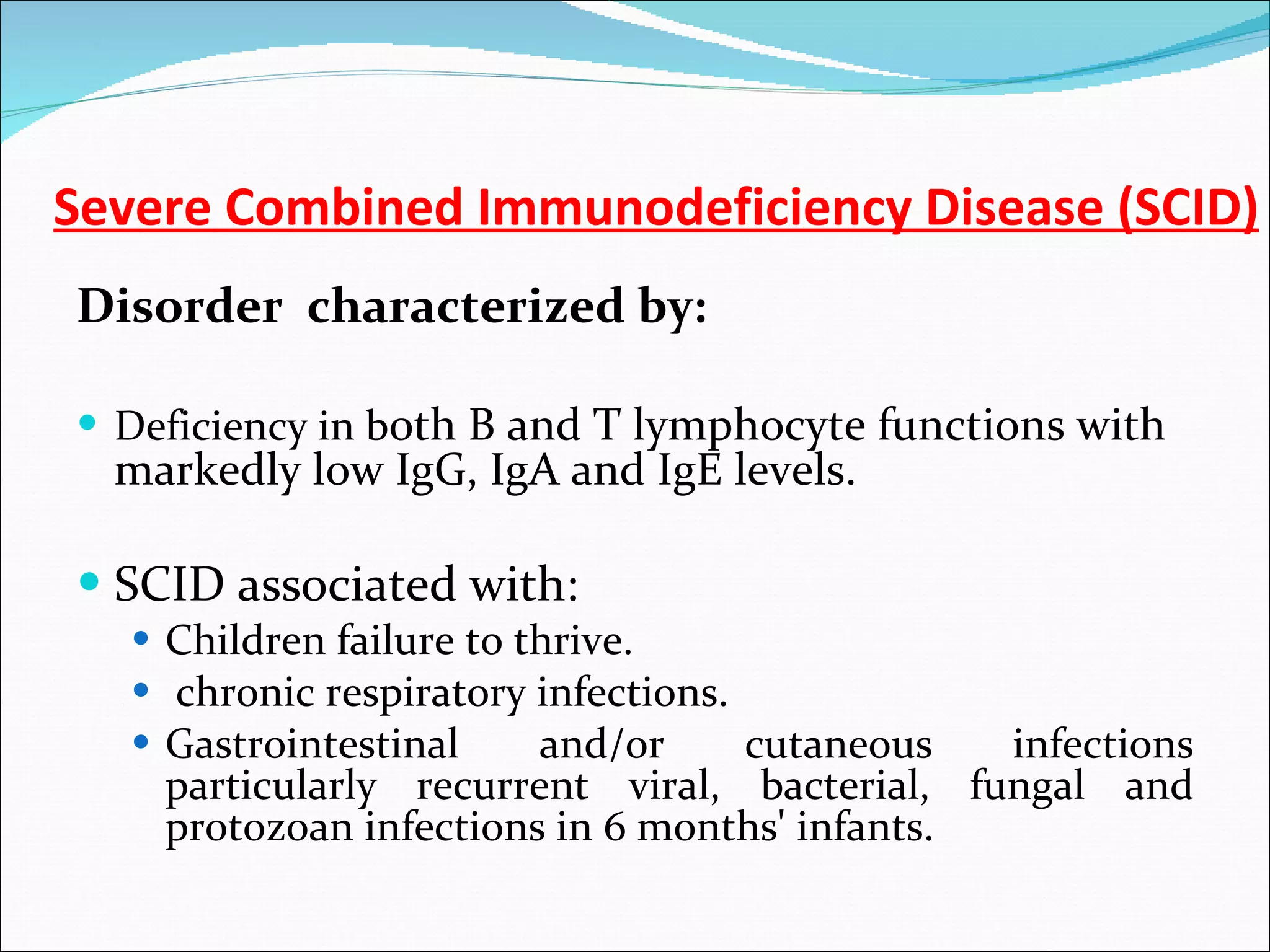 Immunodeficiency disorders,2010 | PPT | Infectious Diseases | Diseases ...