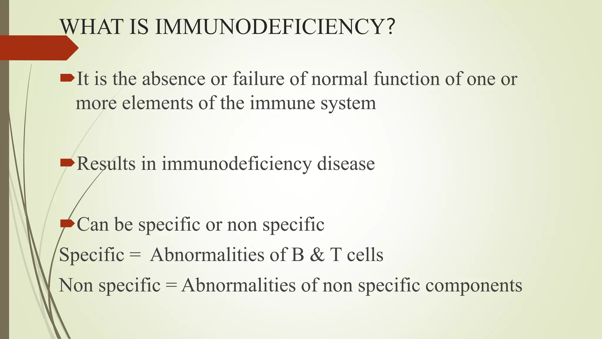 Immunodeficiency group 3 | PPTX