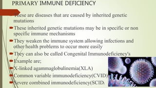 Immunodeficiency group 3 | PPT | Free Download