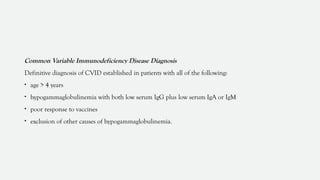 Immunodeficiency Primary immunodeficiency | PPT