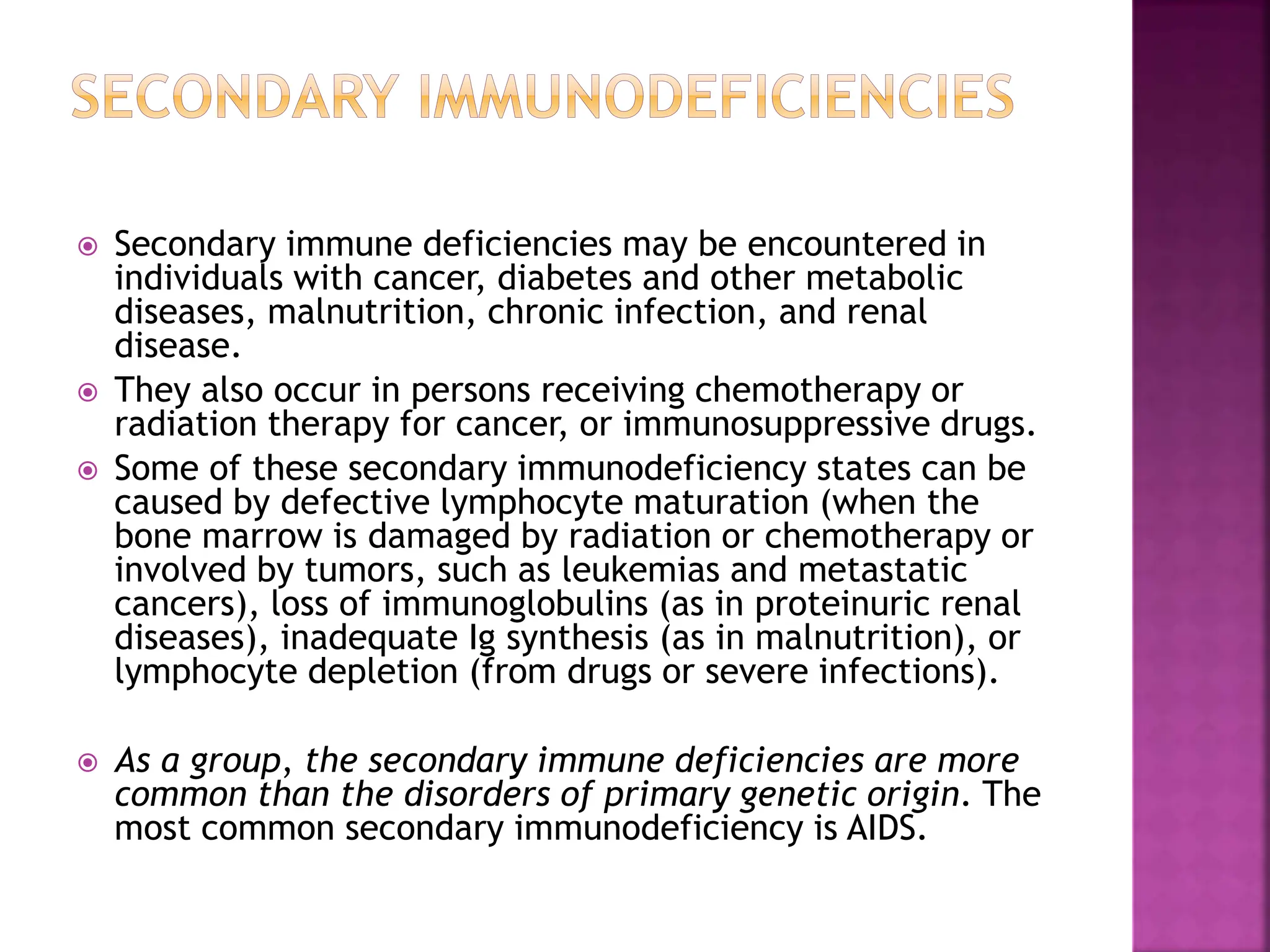 immunodeficiency for mbbs students to ace in pathology | PPTX