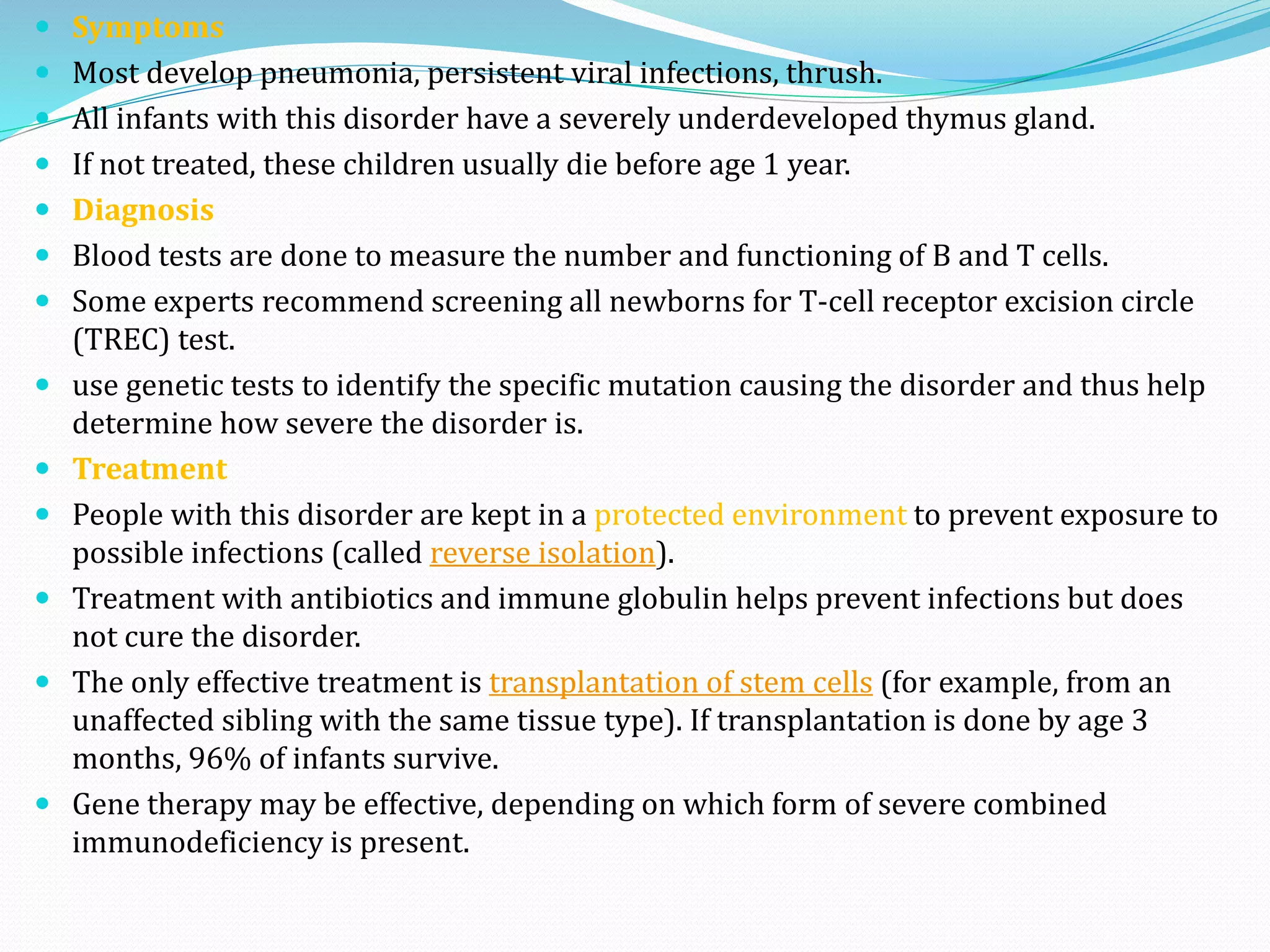 Immunodeficiency ppt | PPTX