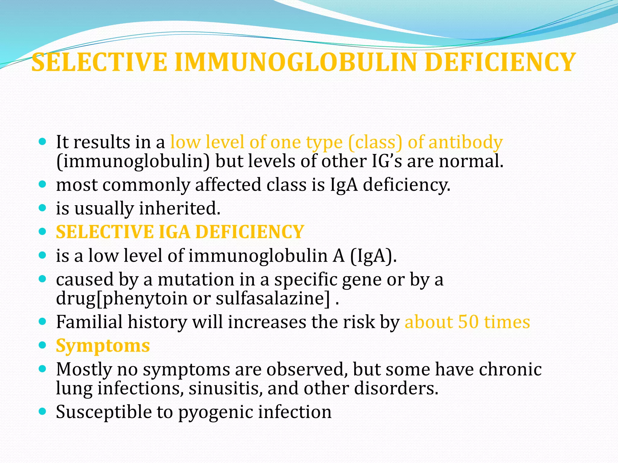 Immunodeficiency ppt | PPTX