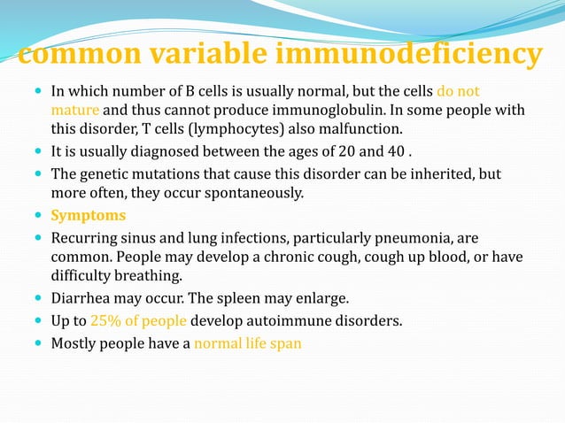 Immunodeficiency ppt | PPTX