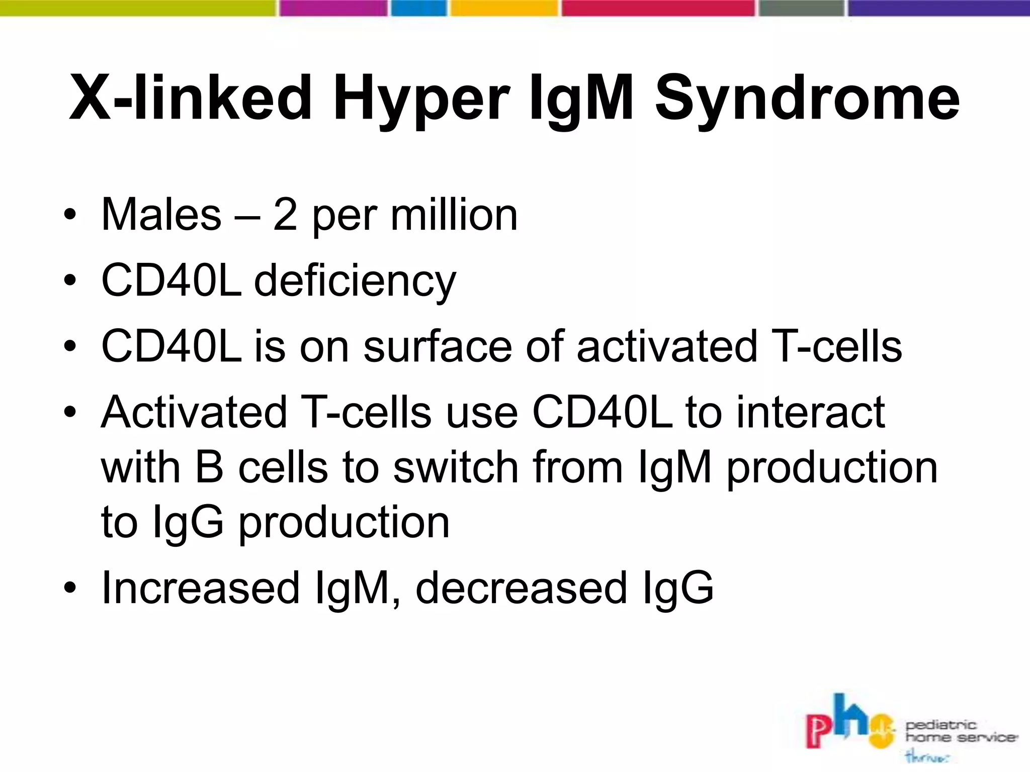 Immunodeficiency syndromes part 3 | PPTX