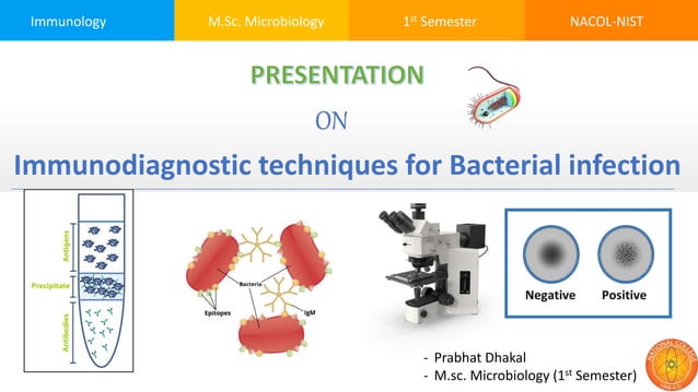 Immunodiagnostic methods for bacterial infection By Prabhat Dhakal ...