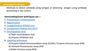 Immunodiagnostic methods for bacterial infection By Prabhat Dhakal ...