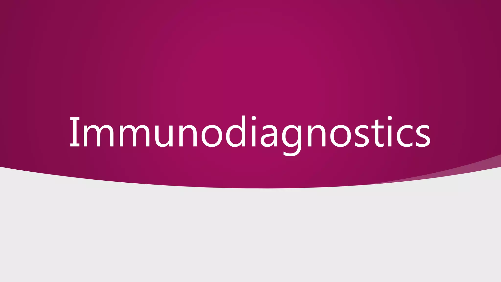 Immunodiagnostics precipitation reaction | PPTX