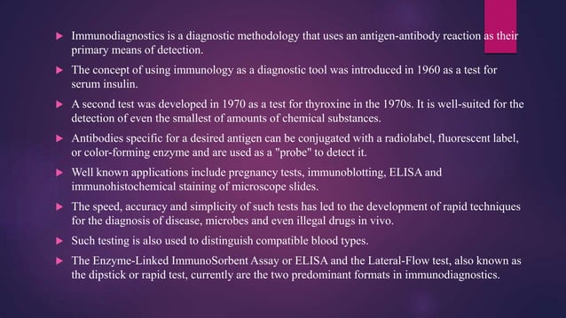 Immunodiagnostics precipitation reaction | PPTX | Chemistry | Science