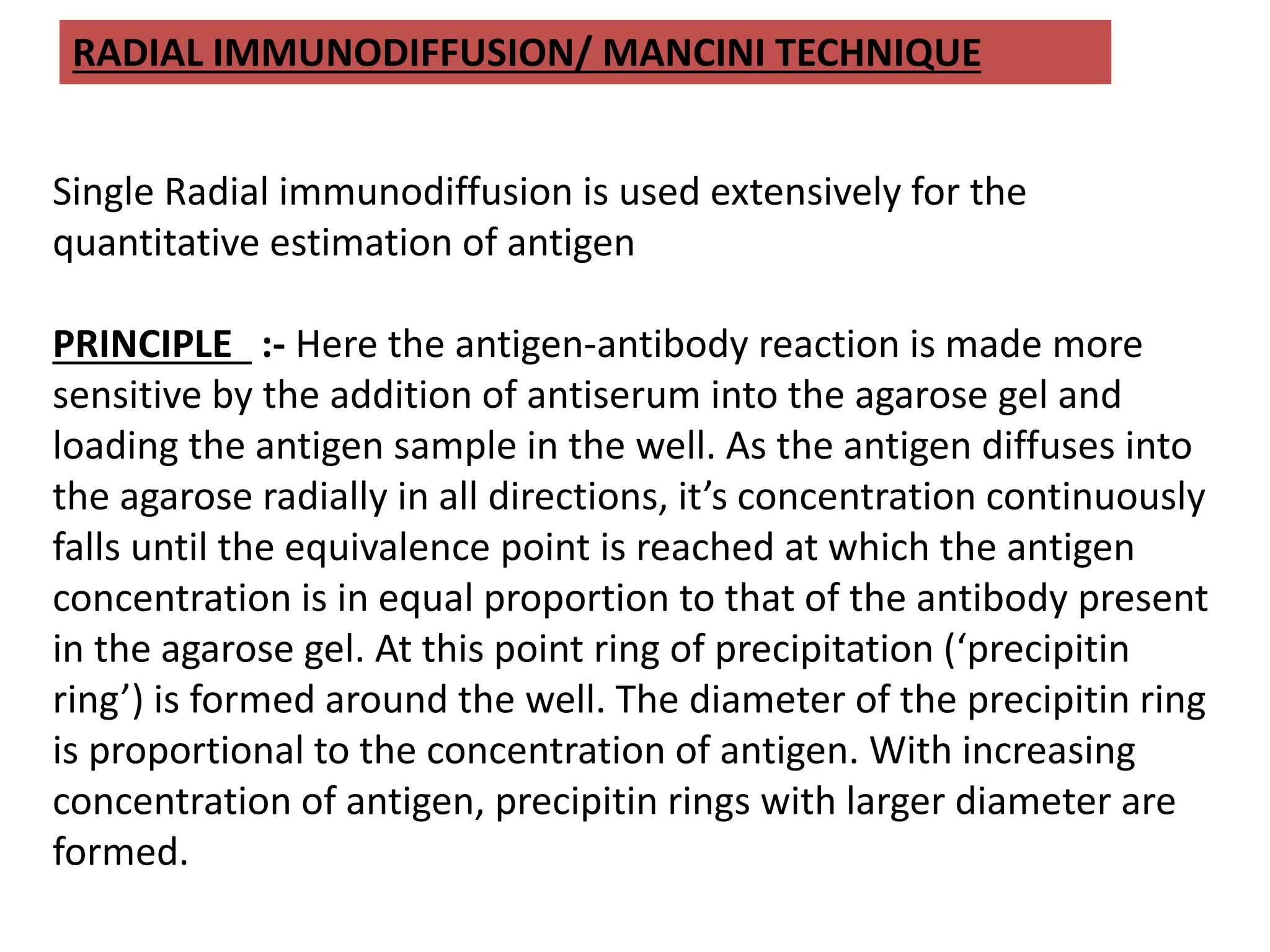 Immunodiffusion | PPTX