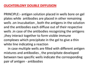 Immunodiffusion | PPTX