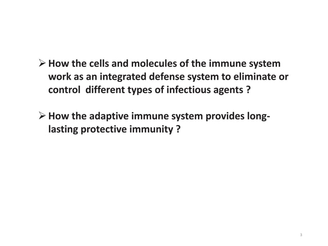 Integrated Dynamics of Innate & Adaptive Immunity | PPT