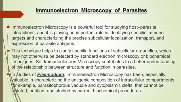Immunoelectron microscopy | PPTX