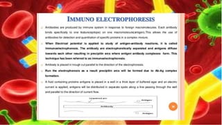 Immunoelectrophoresis | PPTX